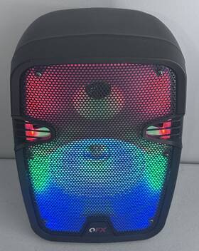 QFX LMS-801SM Rechargeable Speaker Bluetooth Usb Sd Fm